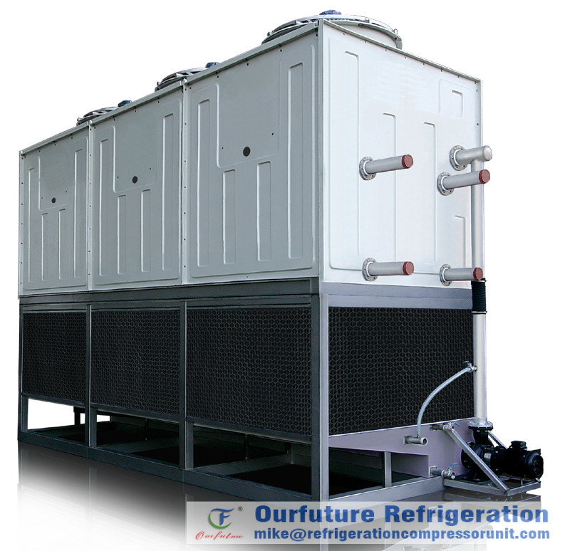 Forced Draft Type Evaporative Cooled Condenser Cold Room Refrigeration ...