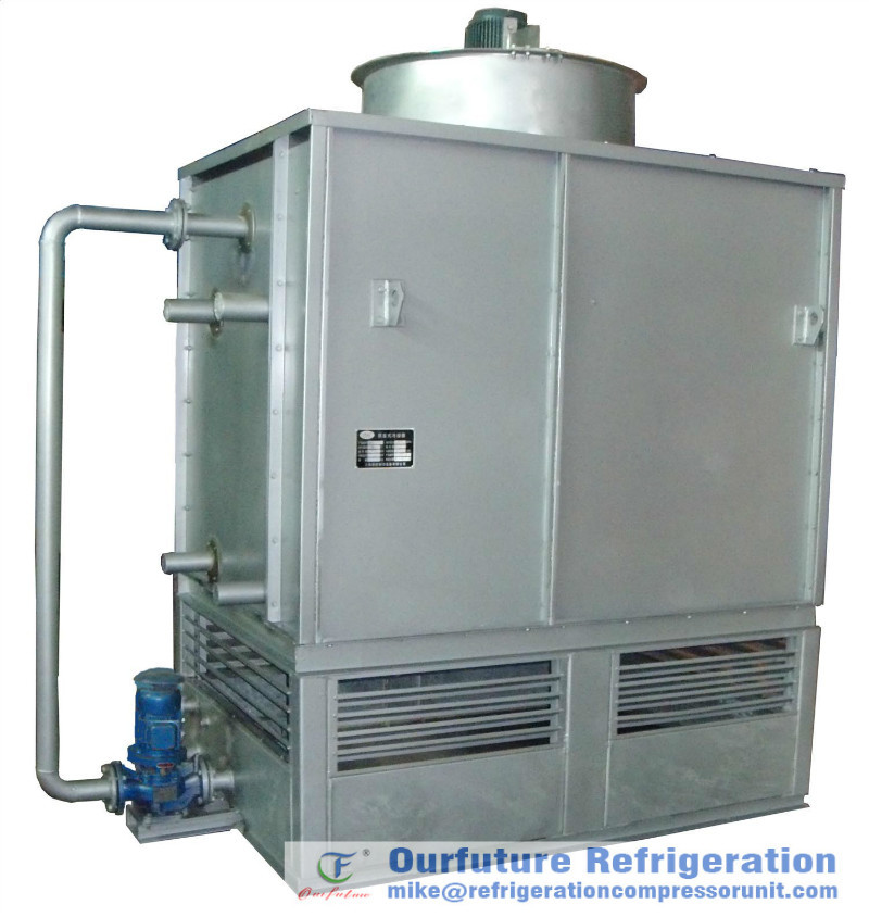 Induced Draft Type Evaporative Cooled Condenser Evaporative Condenser ...