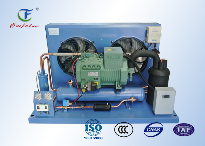 R404a Refrigeration Compressor Unit , Reciprocating Walk In Cooler ...