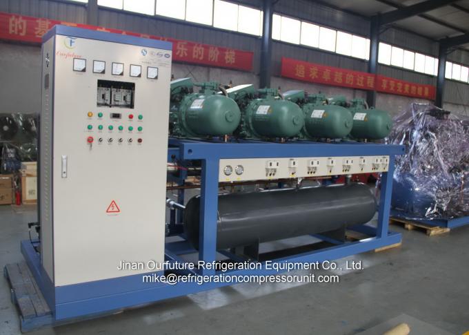 Monoblock Refrigeration Unit Indoor Condensing Unit For Meat Refrigeration