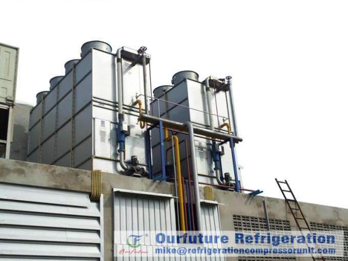 Forced Draft Type Evaporative Cooled Condenser Cold Room Refrigeration ...